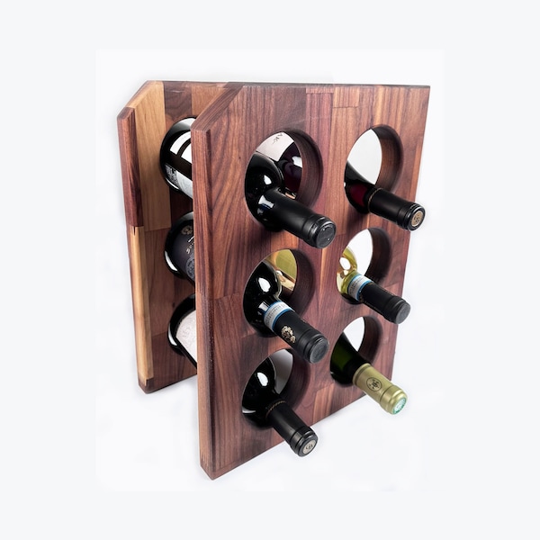 Modern Wine Rack - Etsy