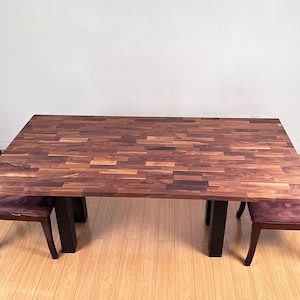 Small Table Top, Solid Walnut Board, DIY Wood Board, Desk Top, Dining ...
