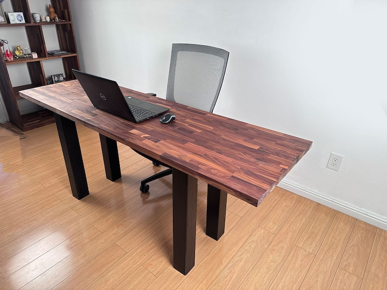 Solid Walnut Wood Desktop: Custom DIY Table Top - Etsy