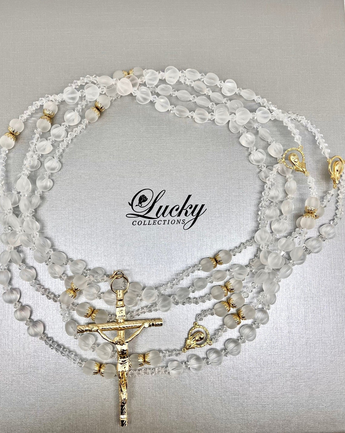 LAZO DE BODA Wedding Lasso Affordable Lasso Beads With - Etsy