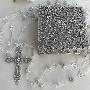 Bridal Lasso & Lasso Box, Sparkling Beads, Shiny Lazo Y Caja De Boda ...
