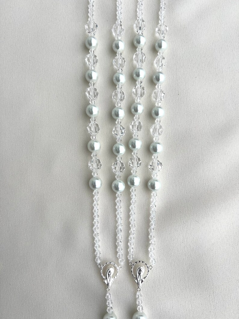 Lazo De Boda Wedding Lasso White Pearl and Crystal Unity - Etsy