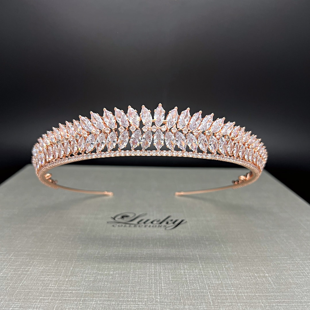 Bridal Tiara, Wedding Tiara, Small Tiara, Swarovski Crystal Tiara ...