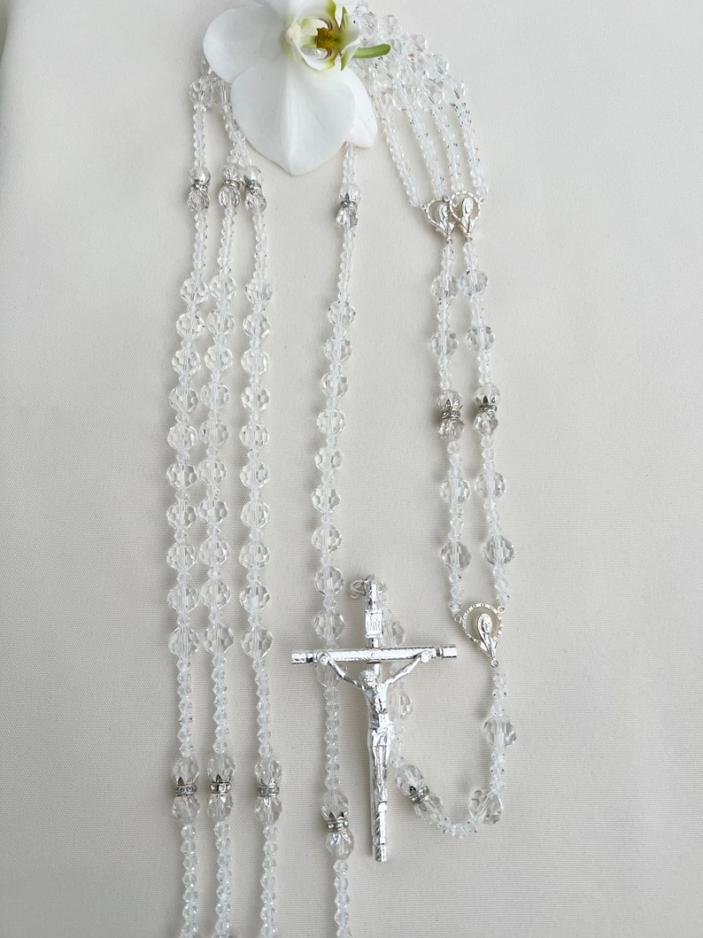 Lazo De Boda, Wedding Lasso, Crystal Lasso With Cross, Catholic Wedding ...