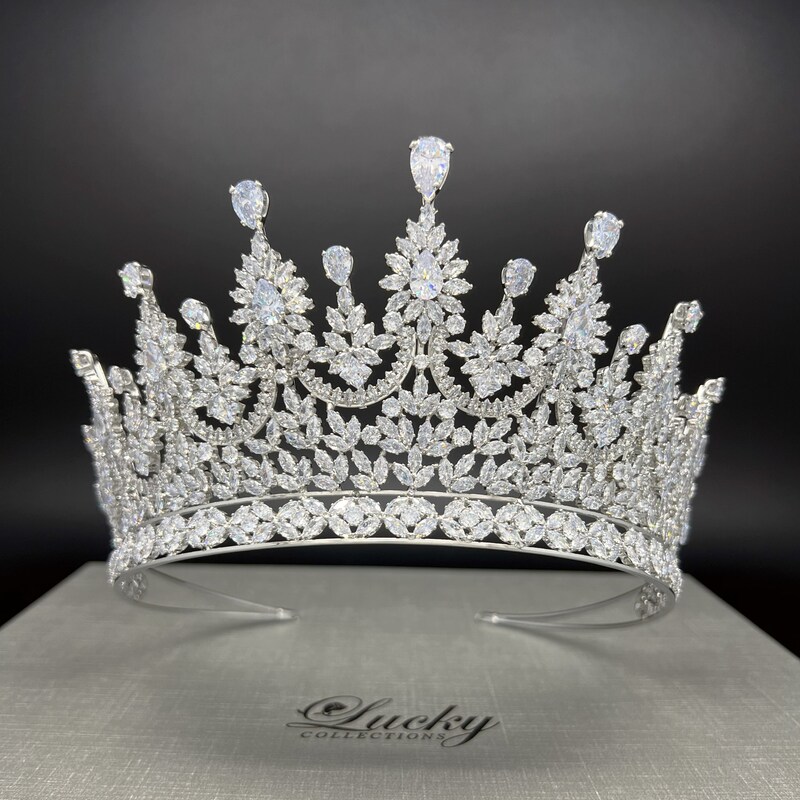 Wedding Crystal Crown - Etsy