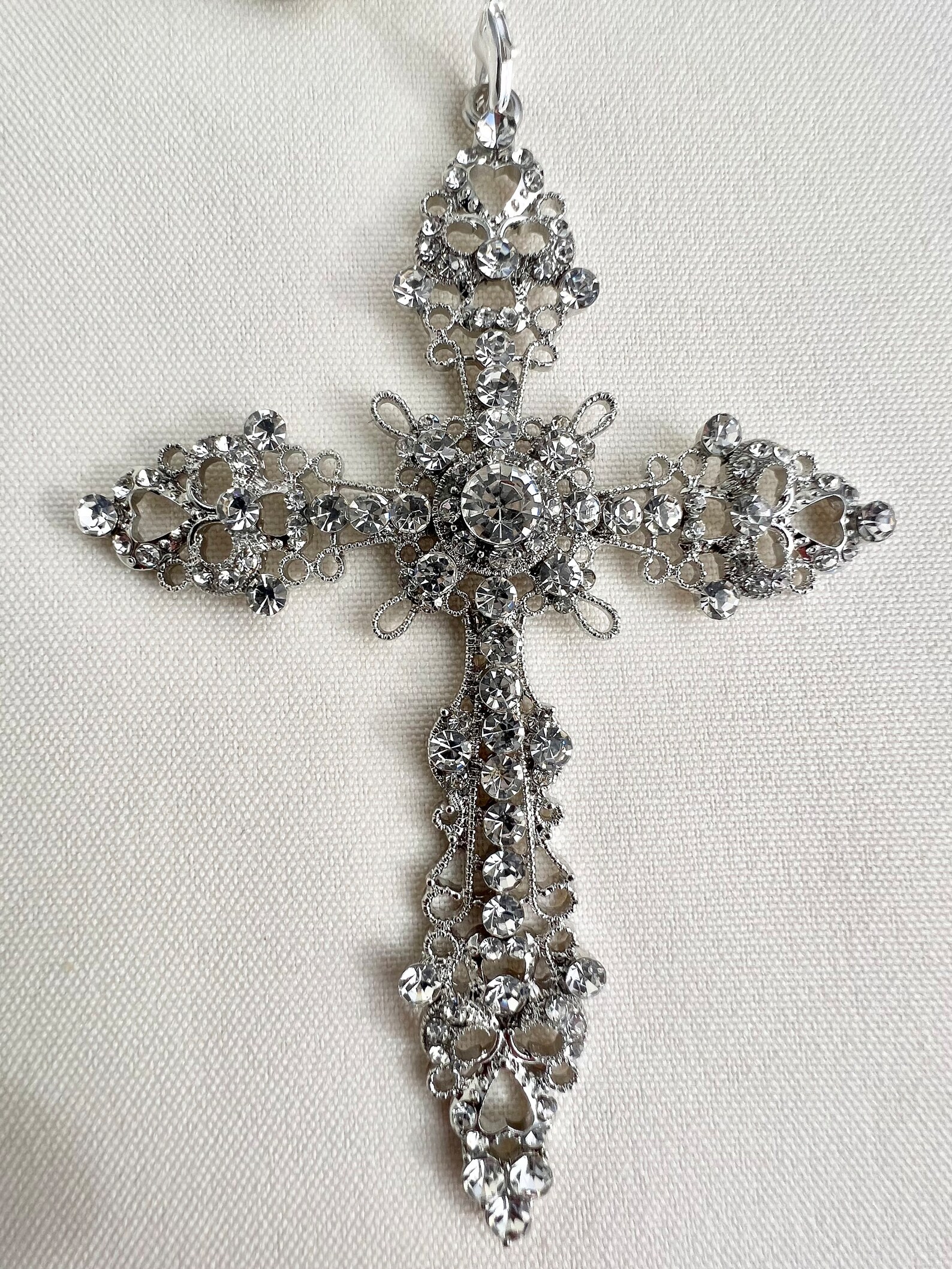Lazo De Boda, Wedding Lasso Rhinestone and Crystal Galore With Filigree ...