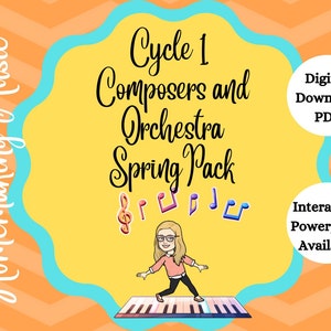 Classical Conversations Cycle 1 Music Spring Pack- Composers and ...