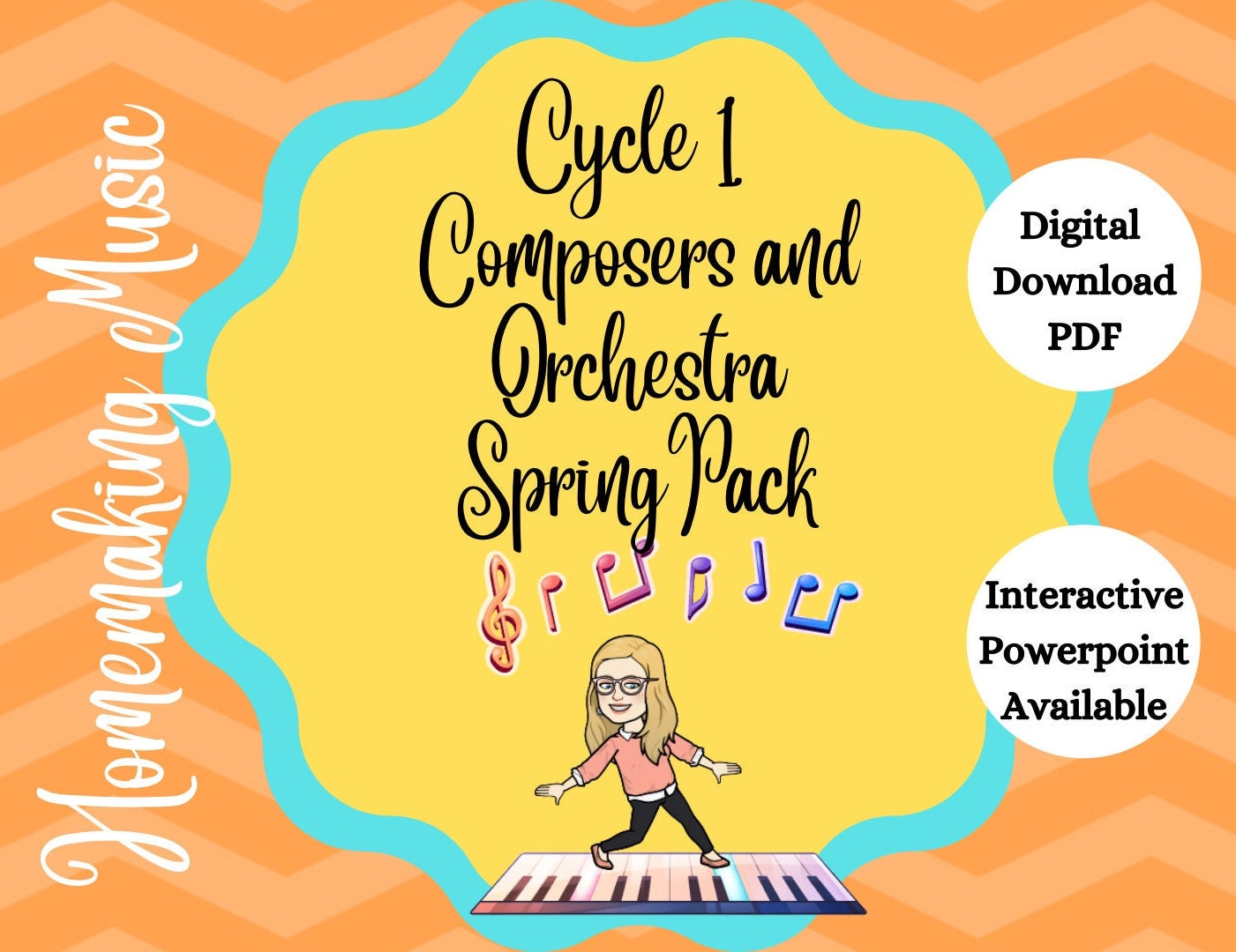 Classical Conversations Cycle 1 Music Spring Pack- Composers and ...