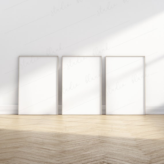 3 Frames Mockup Art Print Mockup Minimalistic Mockup Modern - Etsy