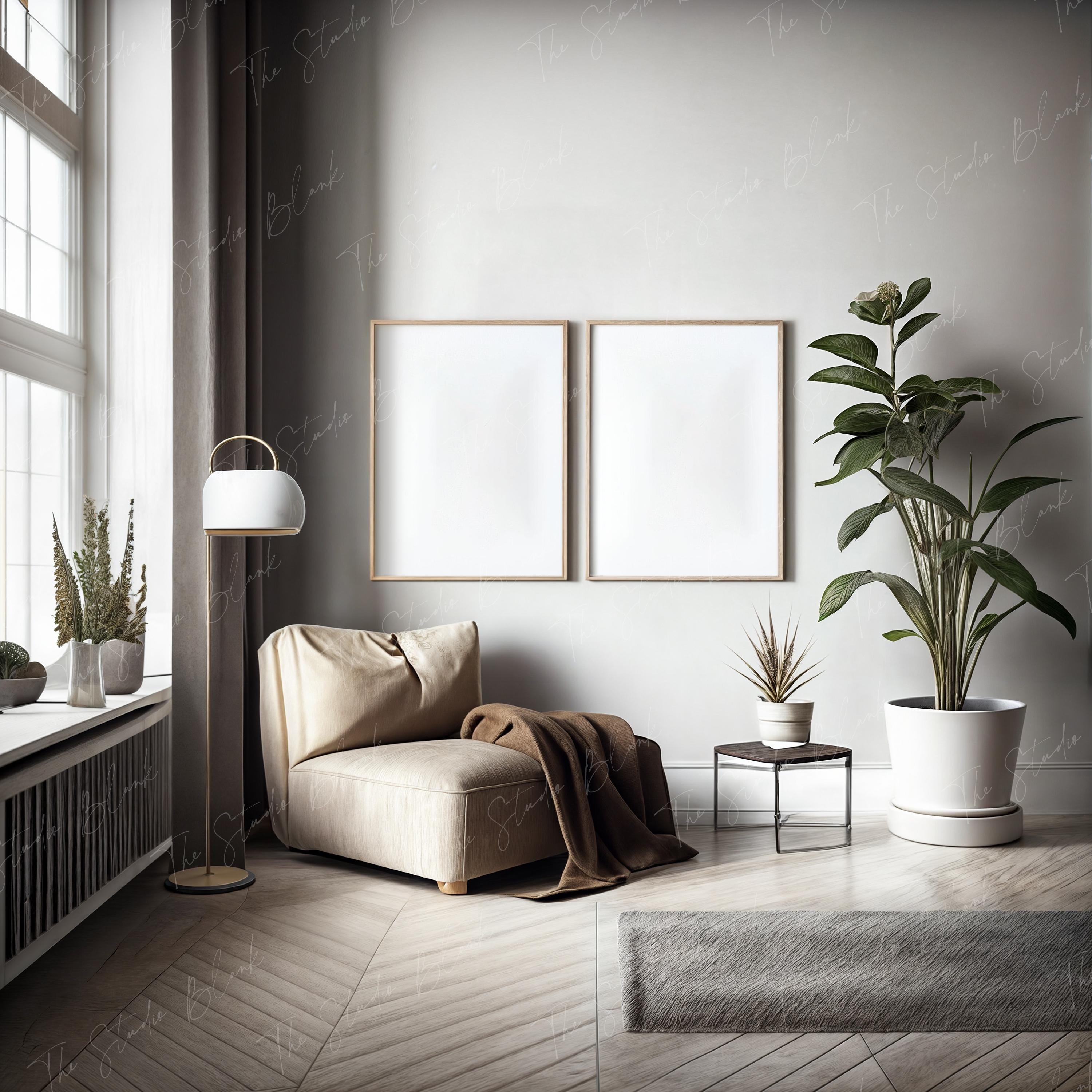 2 Frames Mockup, Mockup Frames, Double Frames Mockup, Set of 2 Mock Up ...