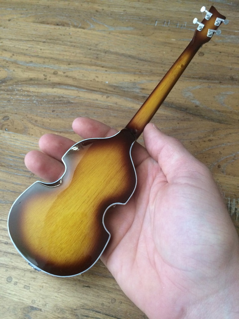 Beatles Collectible - Paul's Signature Ed Sullivan Show Mini Bass ...