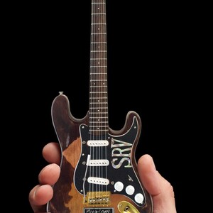 SRV Stevie Ray Vaughan Number One Mini Guitar Fender™ by AXE HEAVEN ...