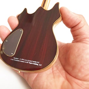 Jerry Garcia Rosebud Guitar Model Officially Licensed Mini Guitar ...