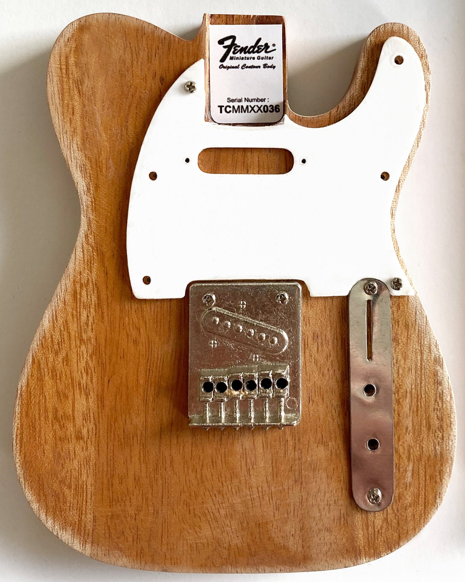 Miniature Bass Guitar Model Kit - Fender™ Telecaster™ Build Your Own ...