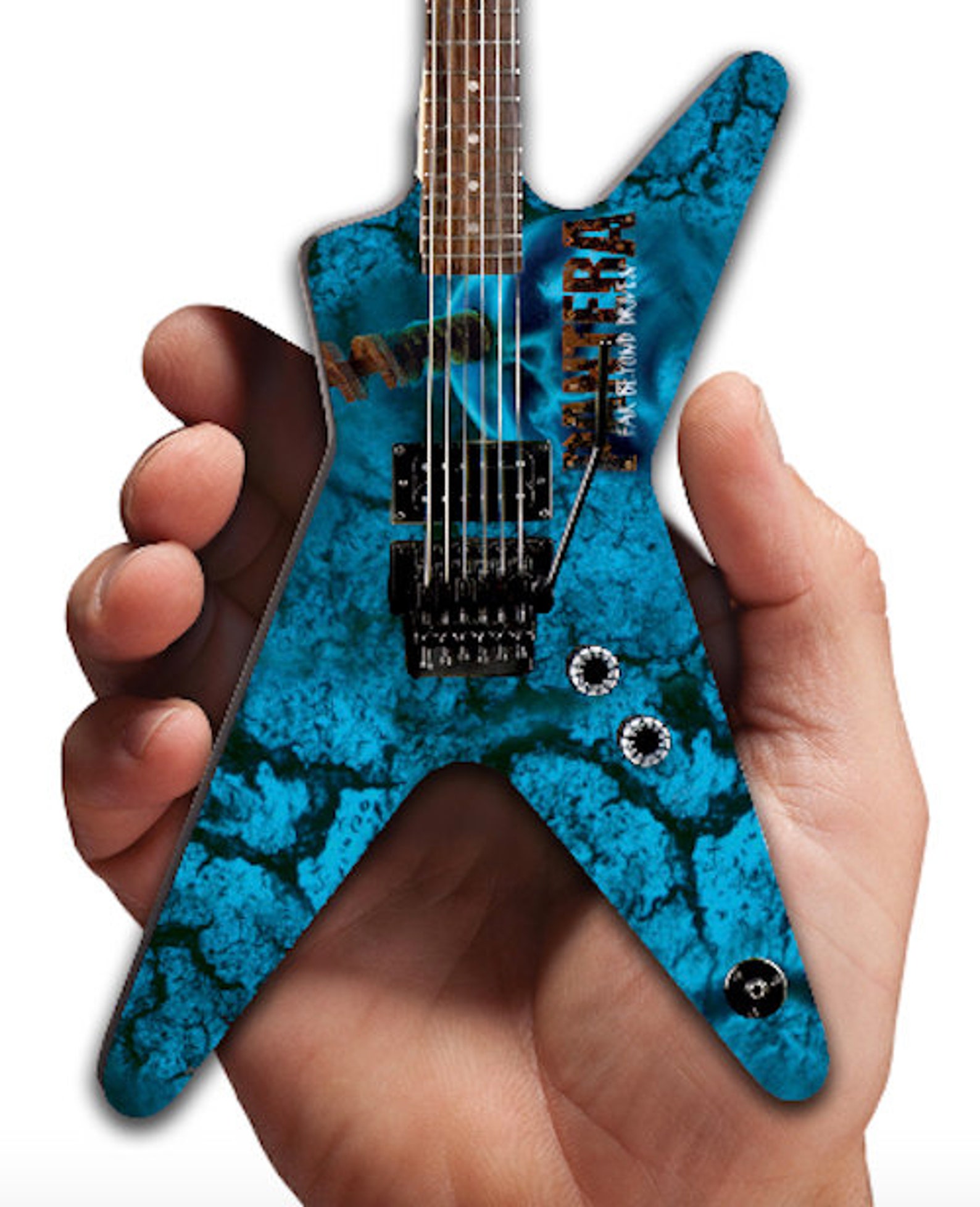 Pantera Collectible - Dimebag Darrell Guitar - Far Beyond Driven Album ...