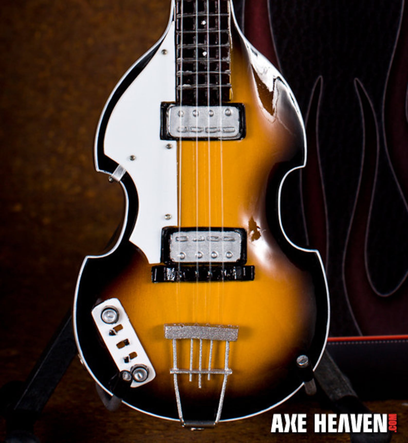 Beatles Collectible - Paul's Signature Ed Sullivan Show Mini Bass ...