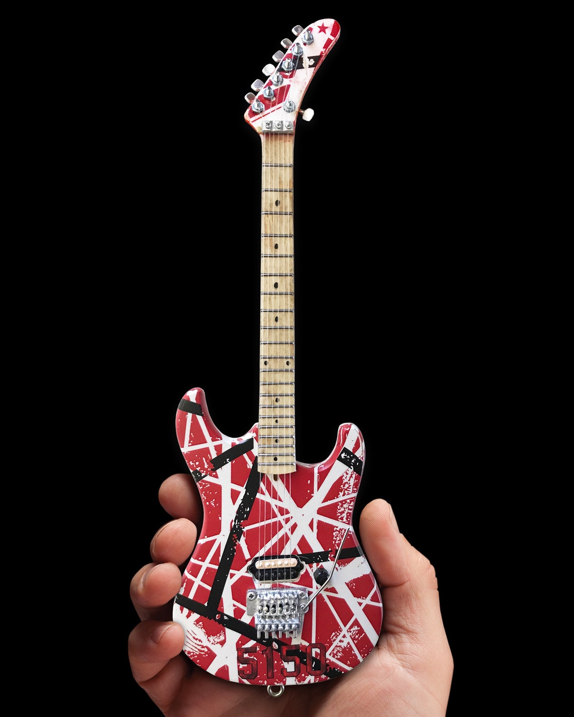Eddie Van Halen 5150 Mini Guitar Model Replica Official EVH | Etsy