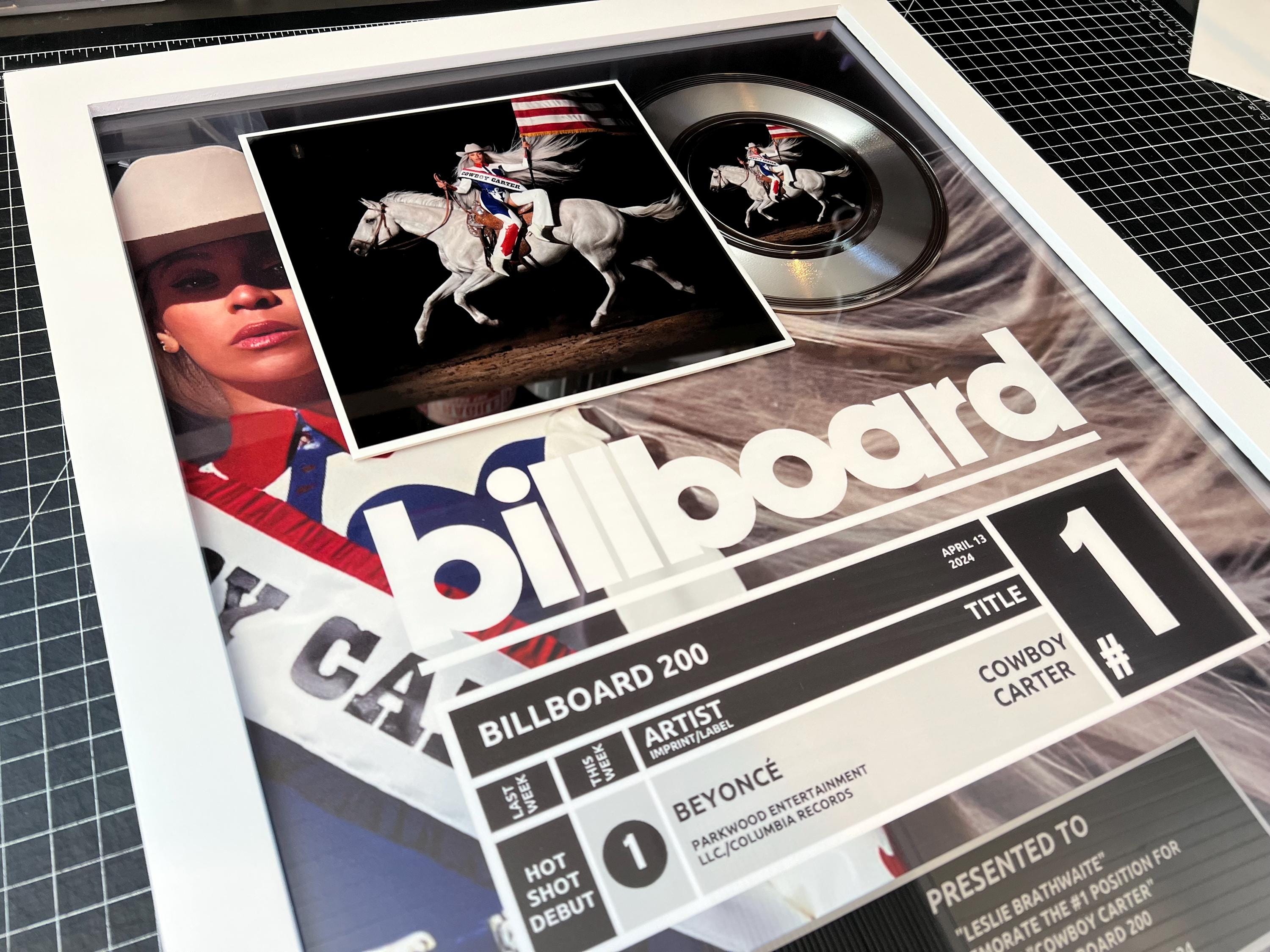 REAL VINYL RECORD Top of the Charts Record Award Billboard Award - 18 ...