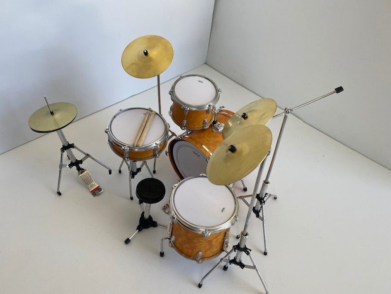 Rolling Stones Collectible Charlie Watts Drum Kit Model - Etsy