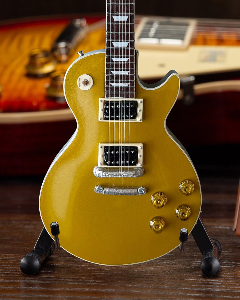 Slash Gibson® Les Paul Standard Victoria Gold Top Les Paul - Etsy