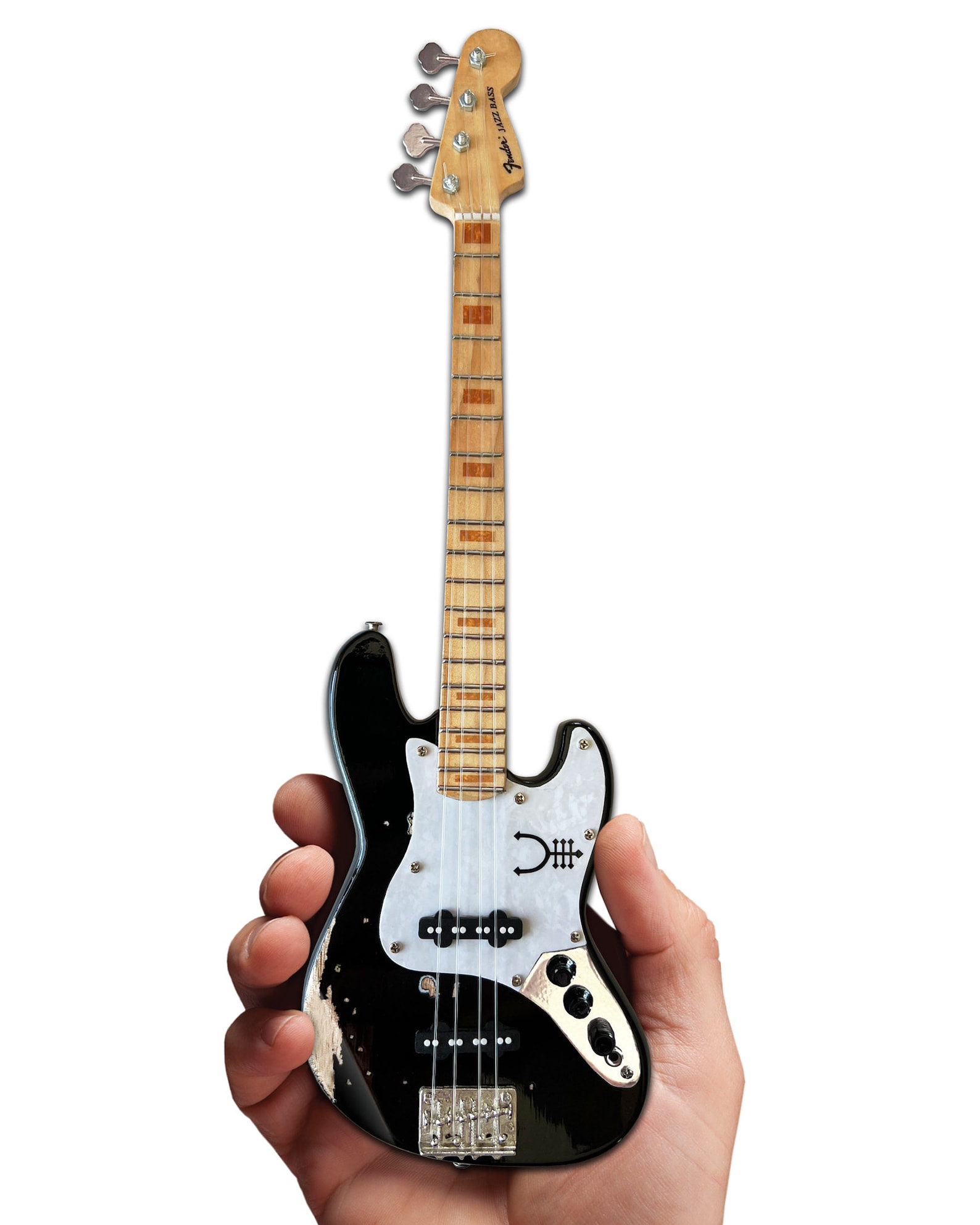 Rush Collectible Geddy Lee Vintage Tour Edition Mini Fender™ Jazz™ Bass ...