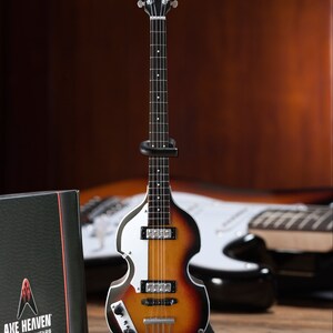 Beatles Collectible ** SET OF 4 ** Ed Sullivan Show Miniature Guitar ...