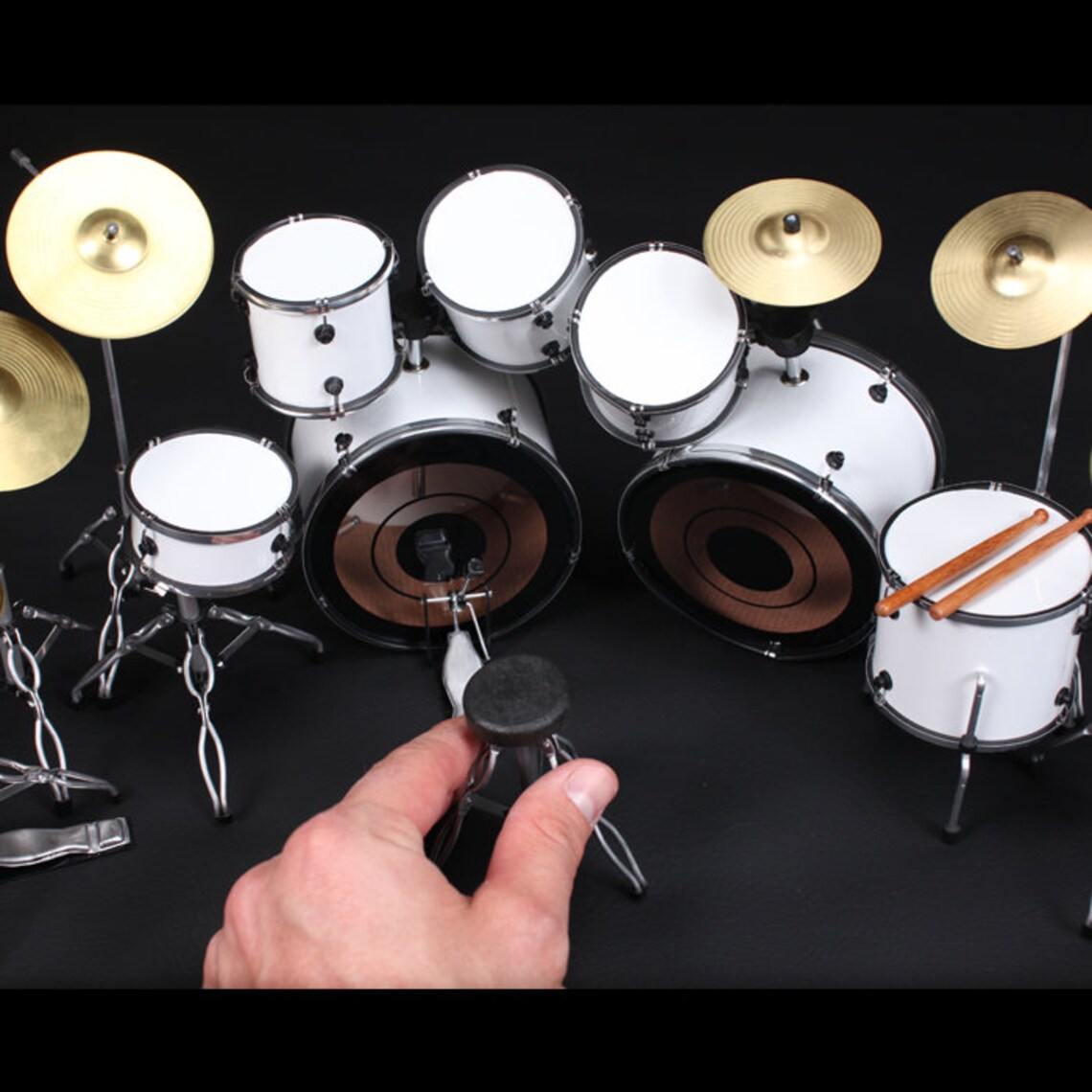 Avenged Sevenfold Collectible Jimmy the Rev Drum Kit Tribute Miniature ...