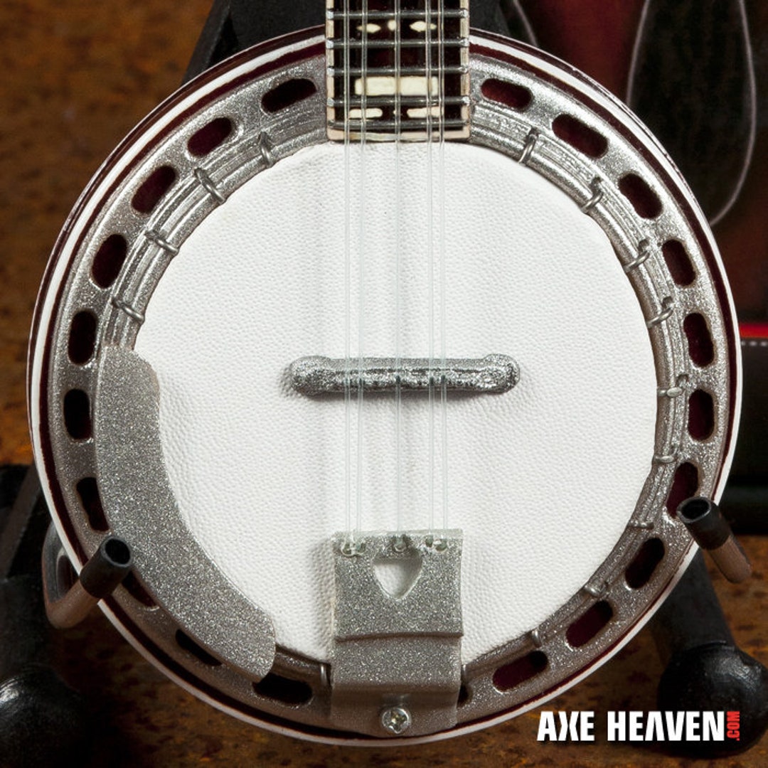 Bluegrass Music Collectible - Miniature Banjo Replica Model - Earl ...