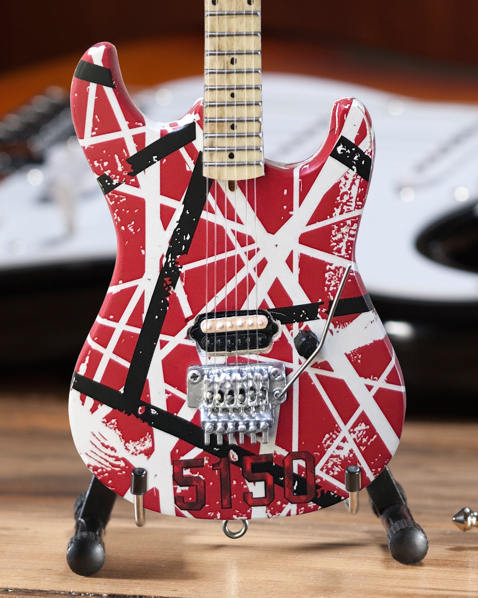 Eddie Van Halen 5150 Mini Guitar Model Replica - Official EVH Gear ® - Etsy