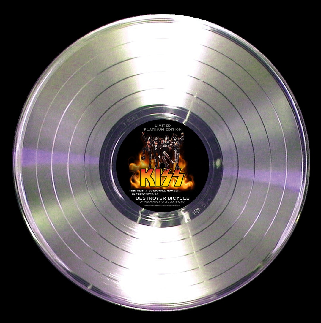 REAL VINYL RECORD With Your Custom Label! 12" Platinum Record - Real ...