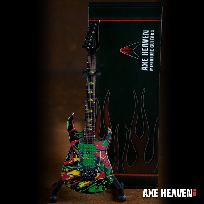 Steve Vai Collectible - Steve Vai Universe Swirl 7 String Miniature ...