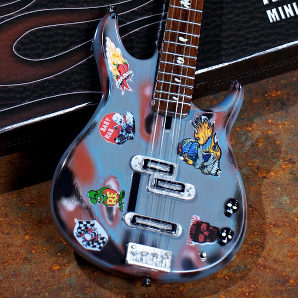 Van Halen Collectible Michael Anthony Rat Rod Bass Mini Bass Guitar ...
