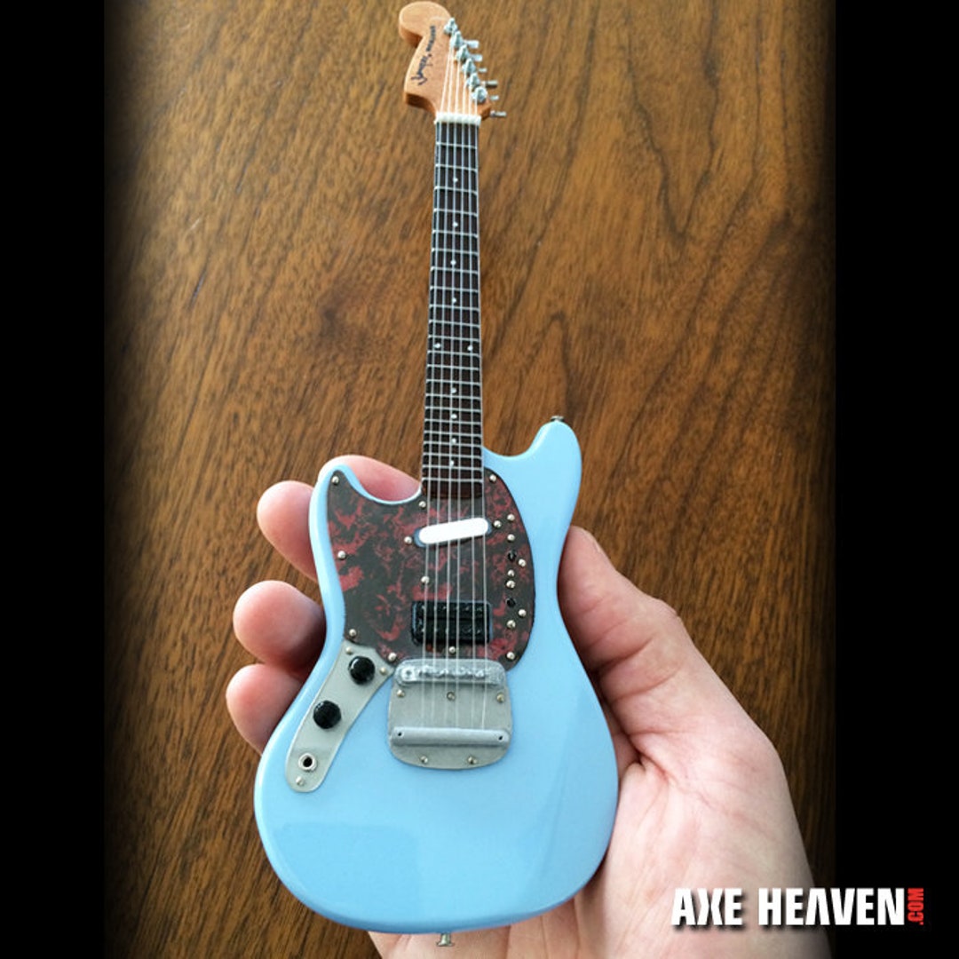 Cobain Mini Guitars - Set of 2 - Mustang and Vandalism - 1:4 Scale ...