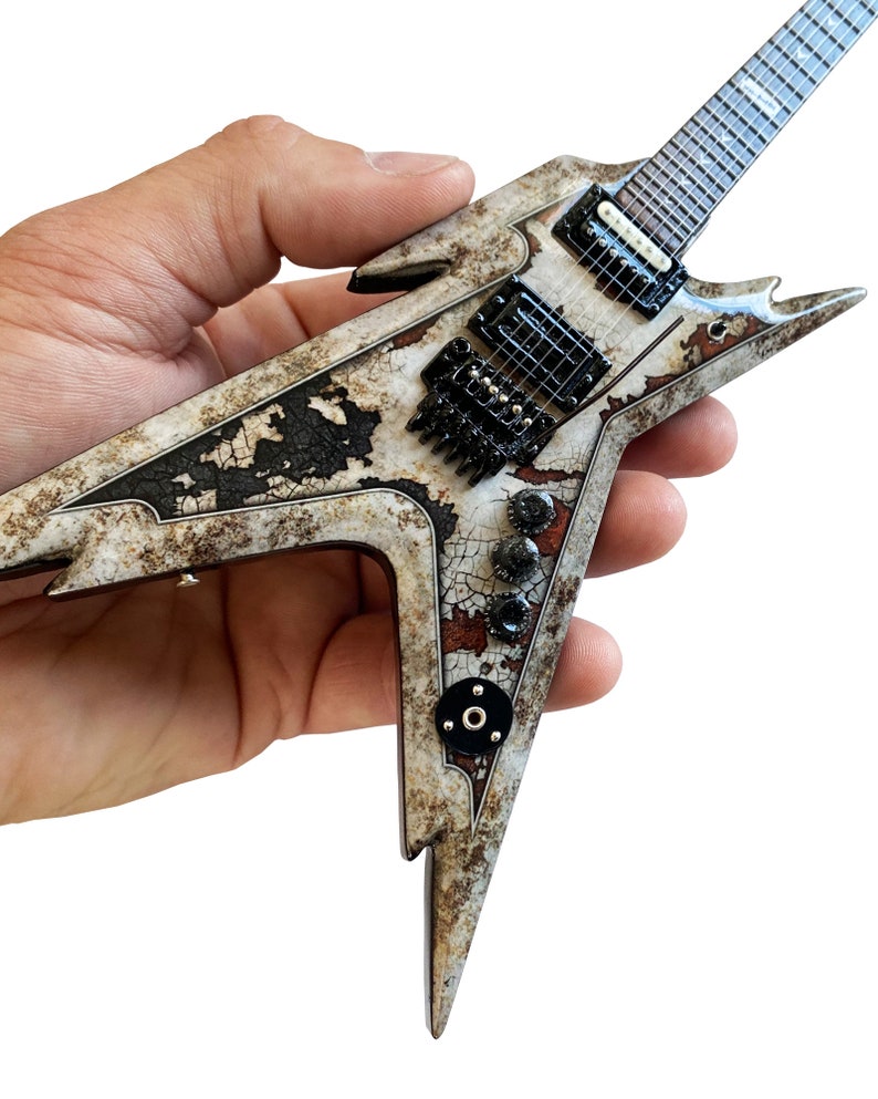 Pantera Collectible Dimebag Darrell Rust Razorback Guitar - Etsy