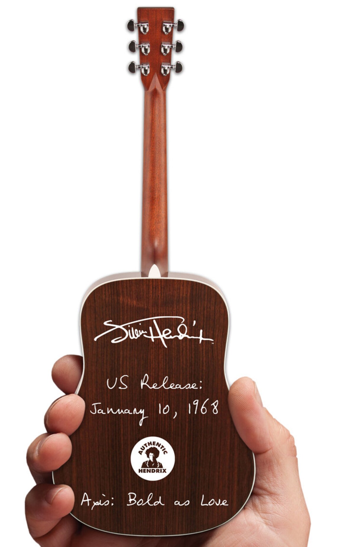 Jimi Hendrix AXIS Bold as Love Mini Acoustic Guitar Model - Etsy