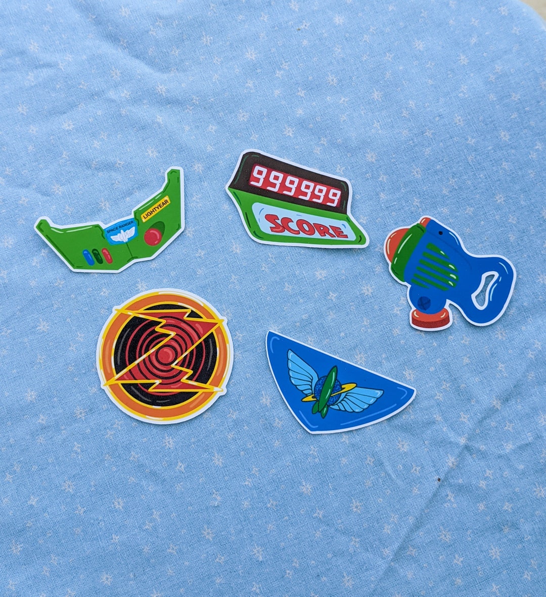 Buzz Lightyear Spaceranger Spin Inspired Sticker Set - Etsy