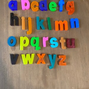 Lowercase Alphabet Set - Etsy