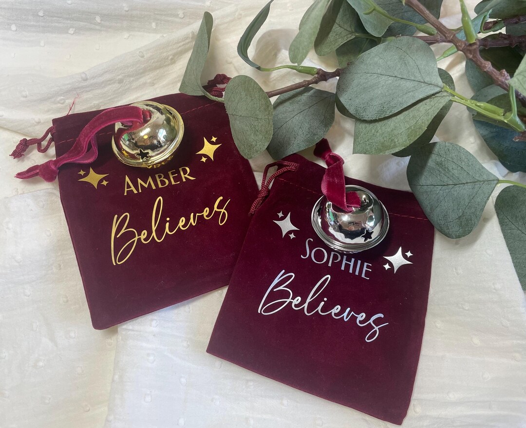 Personalised Polar Express Believe Bell | Christmas Bell | Christmas ...