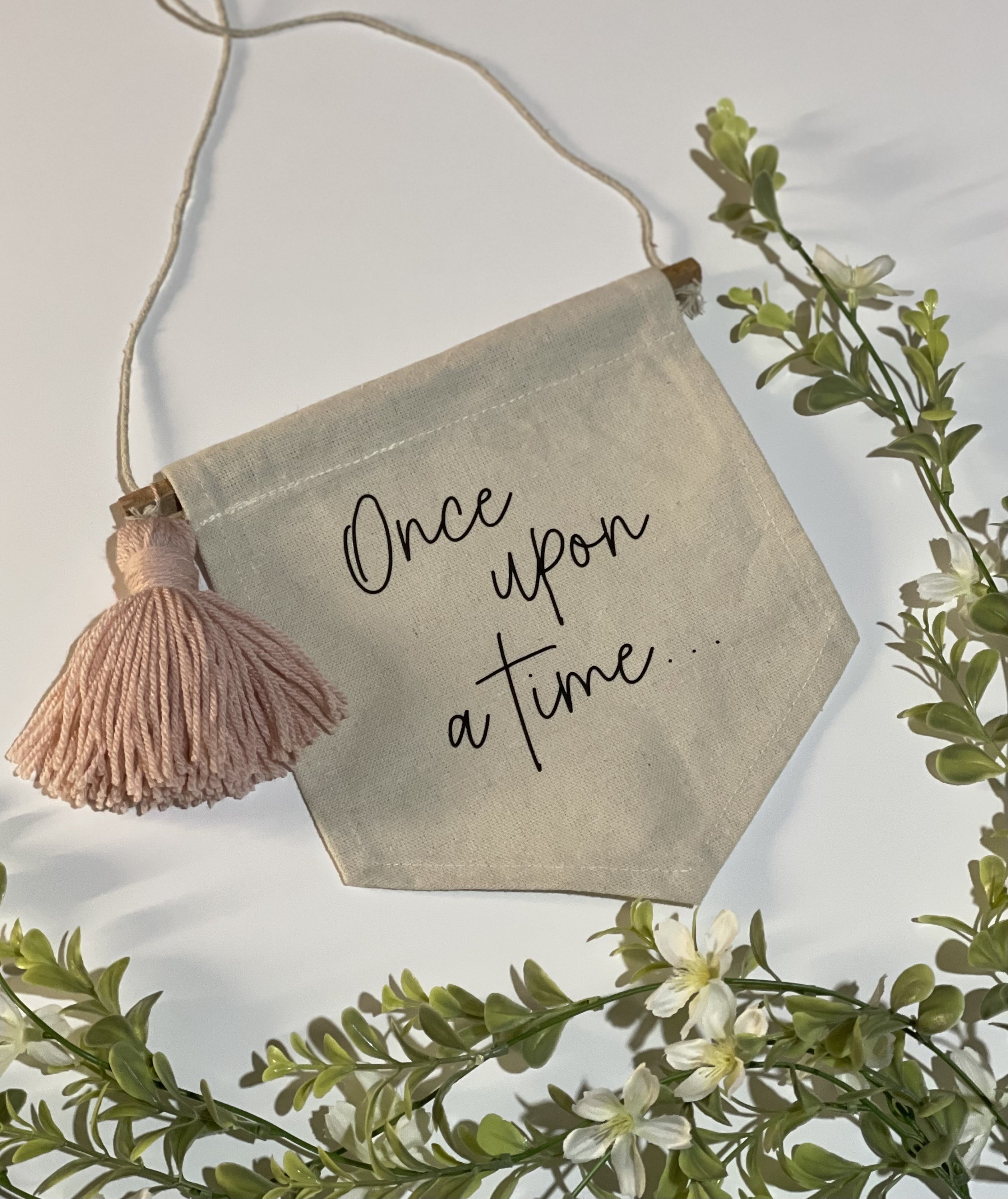 Once Upon A Time... Banner / Nursery Children's Room Wall - Etsy UK