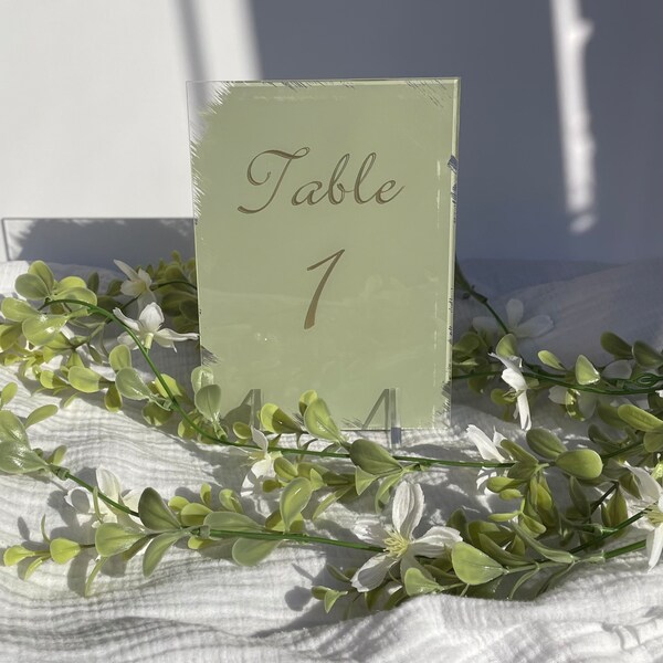 Table Name Signs - Etsy UK