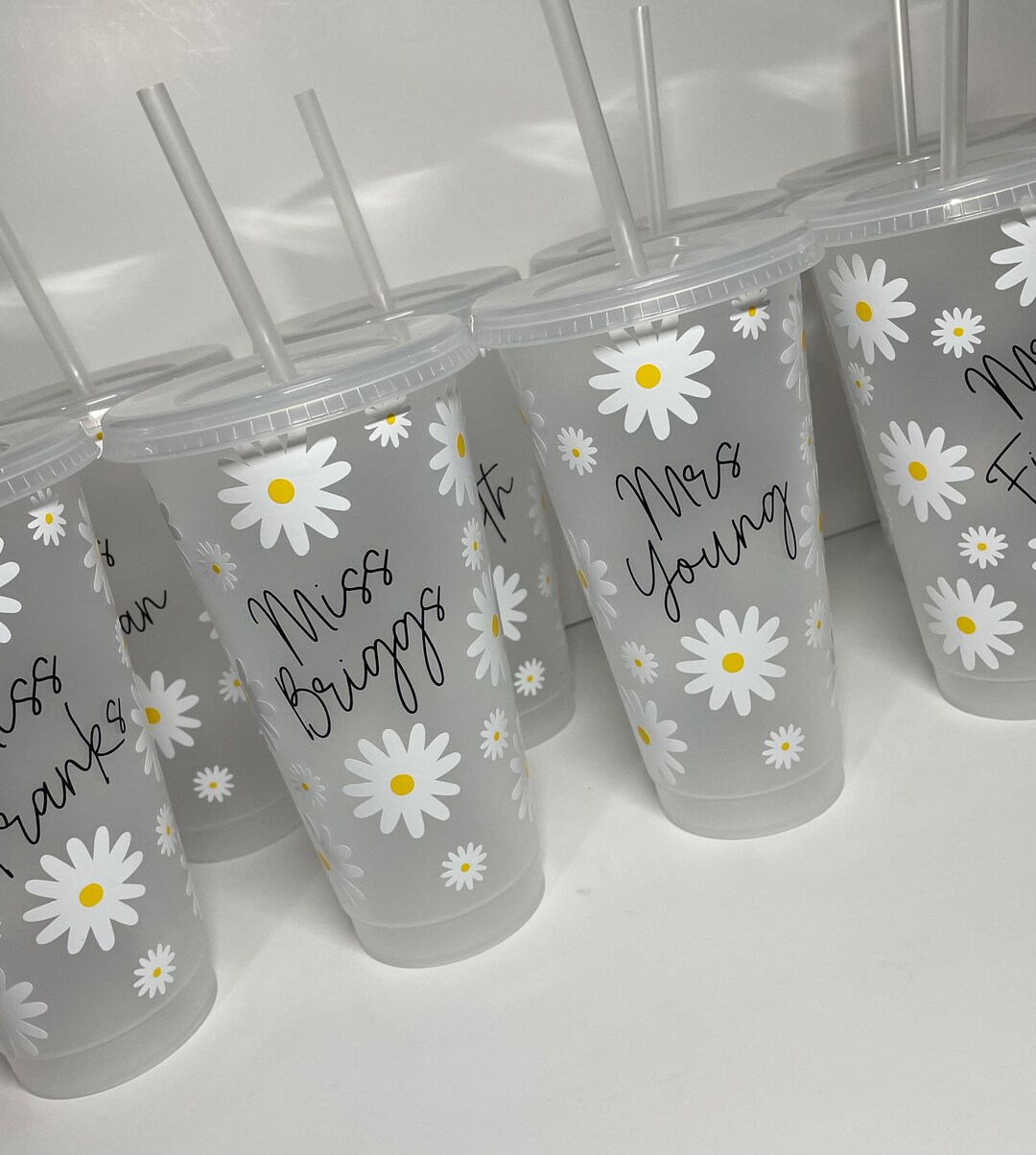 Daisy Teacher Gift Personalised Teacher Gifts Daisy Cold Cup Daisy ...