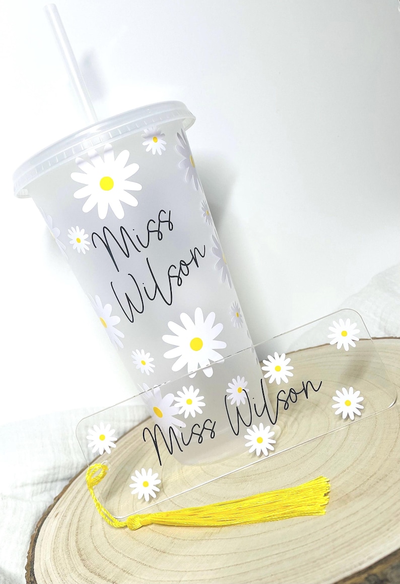 Daisy Teacher Gift | Personalised Teacher Gifts | Daisy Cold Cup ...