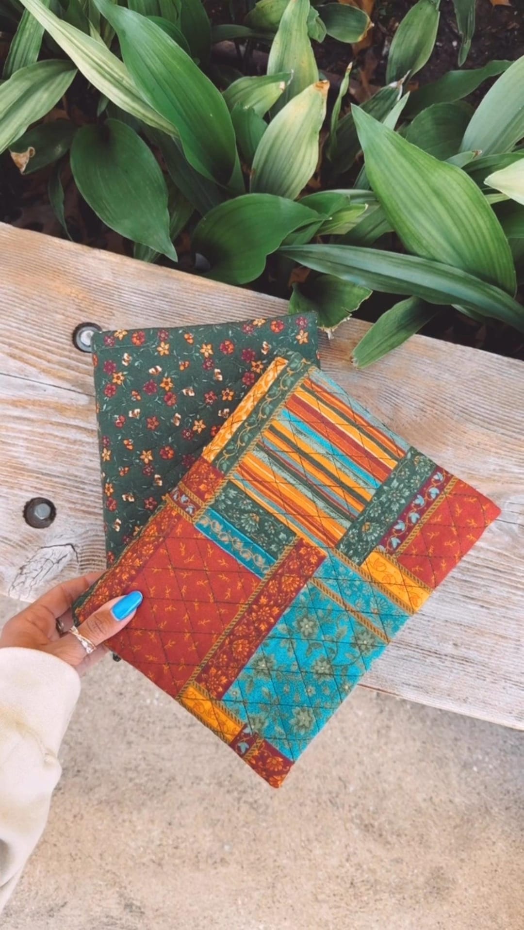 Vintage Bible Cover, Quilted Bible Cover, Quilted Floral Bible Cover ...