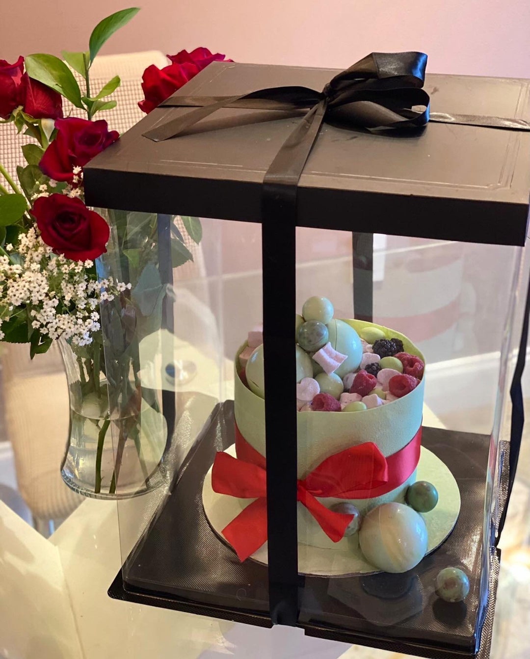 Surprise Box” Cake - Etsy