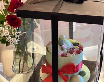 Exploding Surprise Cake Gift Box, Birthday Surprise Cake, Designed ...