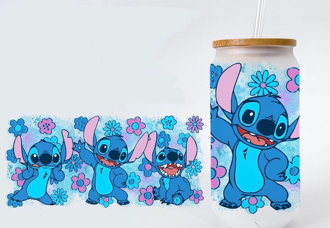 Stitch Libbey Cup - Etsy