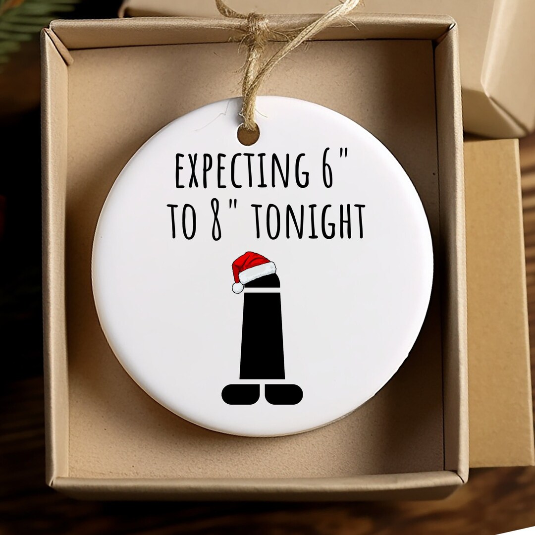 Penis Christmas Ornament Penis Snowflake Funny Over 60 Gag Etsy
