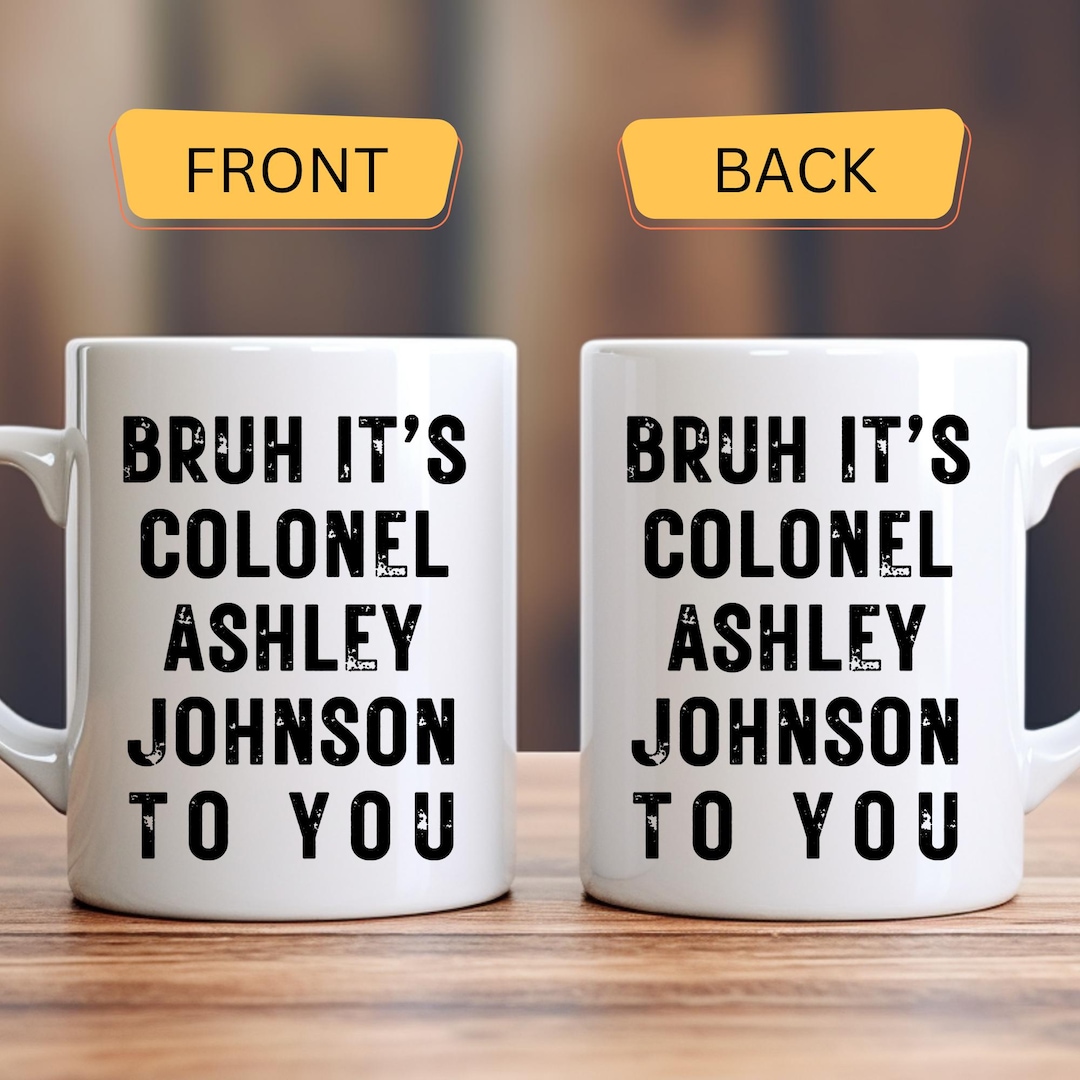 Personalized Army Colonel Coffee Mug Funny Promotion Gift for Her Him ...