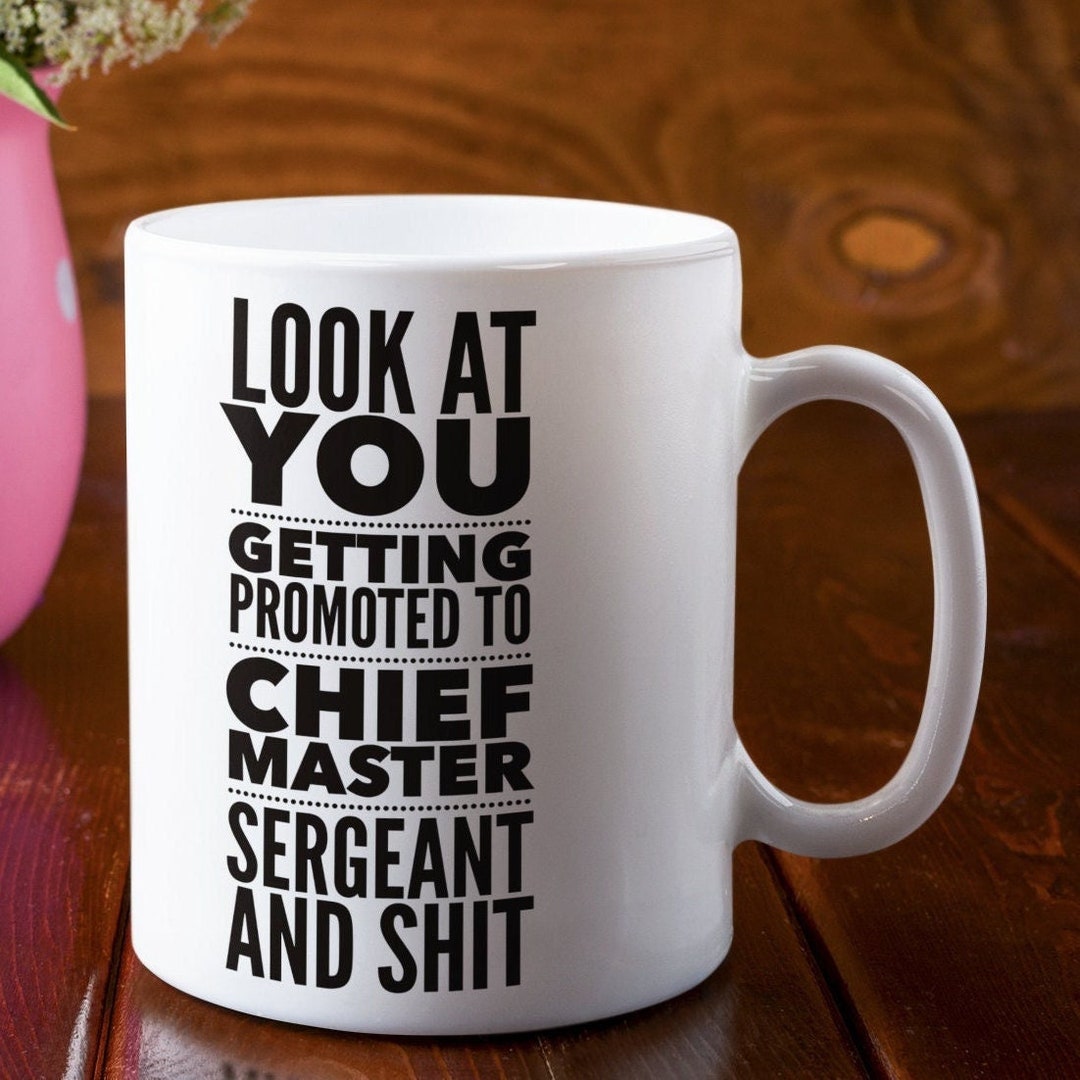 Chief Master Sergeant Coffee Mug Military CMSGT Gift Air Force ...