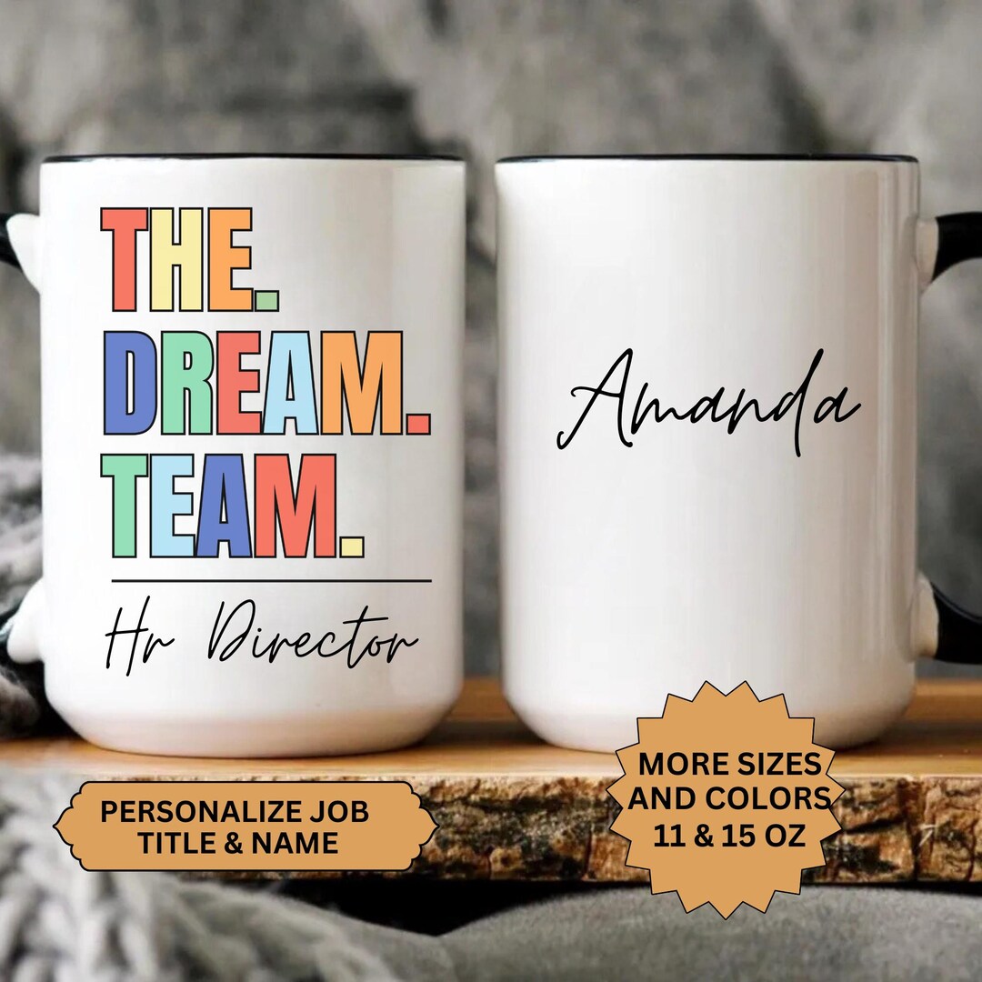 Team Gifts for Coworker Personalized Team Coffee Mug Corporate Team ...